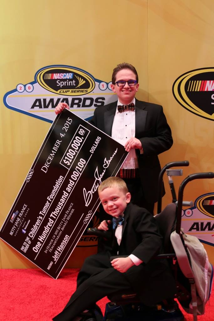 Children's Tumor Foundation's Jeff Hanson Wins NASCAR Foundation's ...