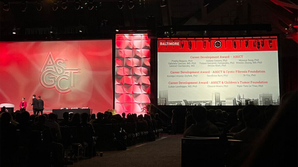CTF Featured at American Society of Gene & Cell Therapy Annual Meeting ...
